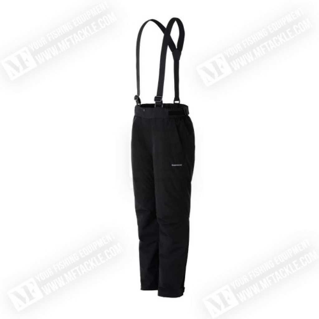 Gore-Tex Гащеризон - SHIMANO Gore-Tex Warm Rain Pants - Black - mf-8836