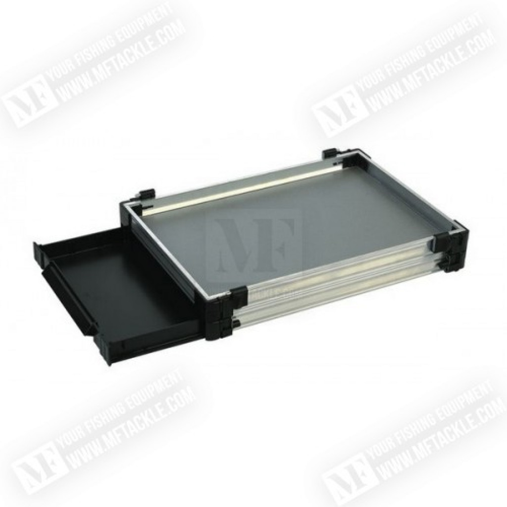 Модул за платформа - RIVE Tray 30mm + Drawer 30mm Unit - Alu - mf-2498